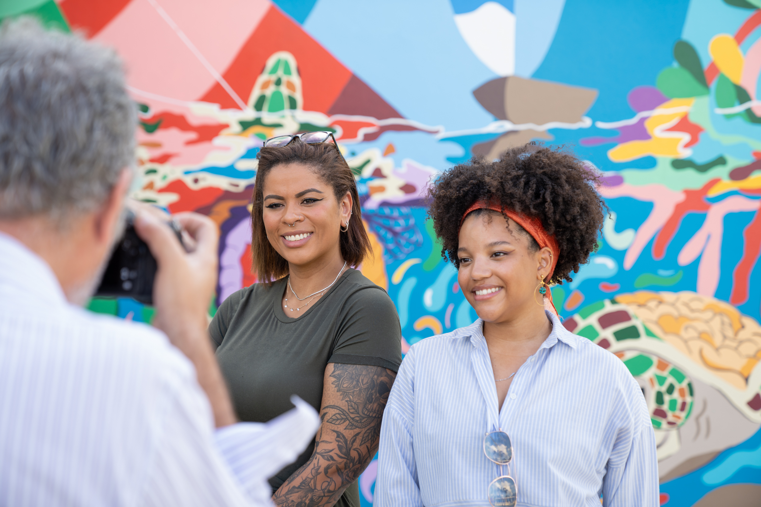 Newest mural in town: A behind-the-scenes look | Camana Bay
